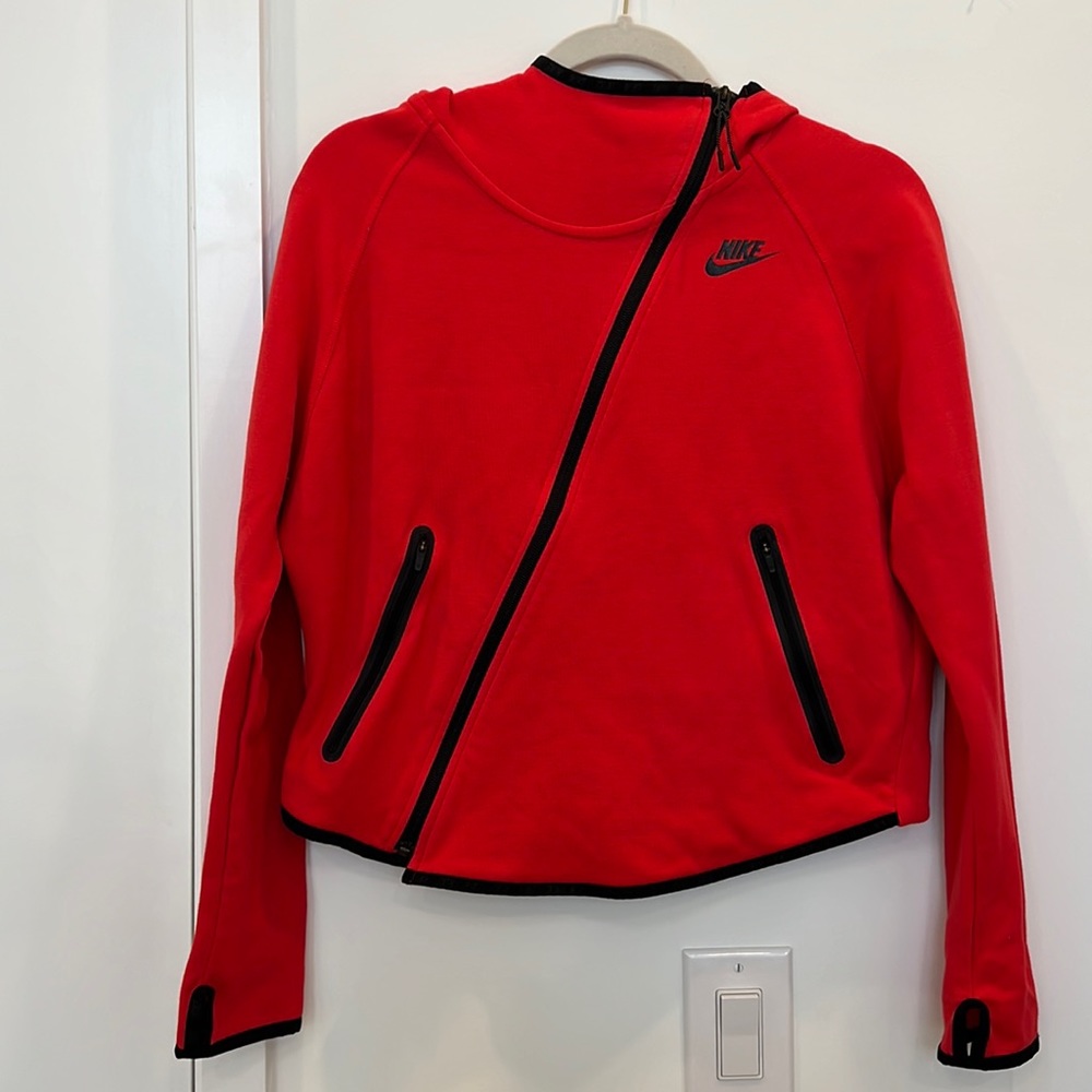 Nike Tech Fleece Cropped Jacket - Gem